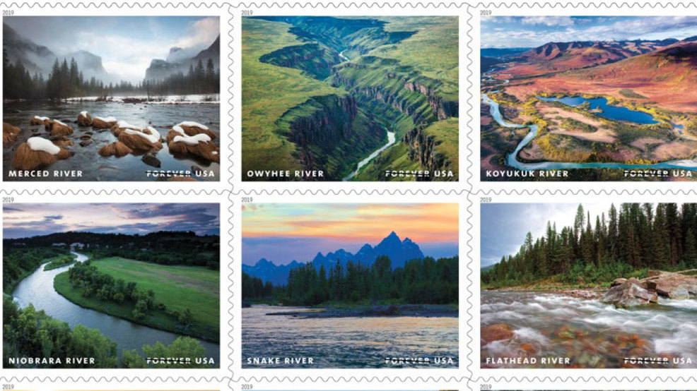 Northwest rivers featured on new Forever stamps in 2019 | KVAL