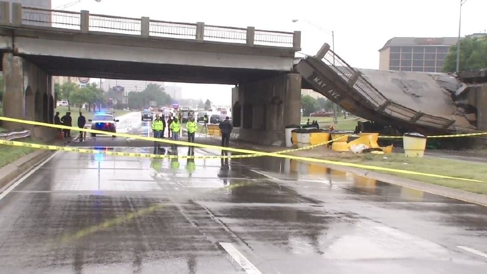Crews assess damage from NW OKC bridge collapse | KOKH