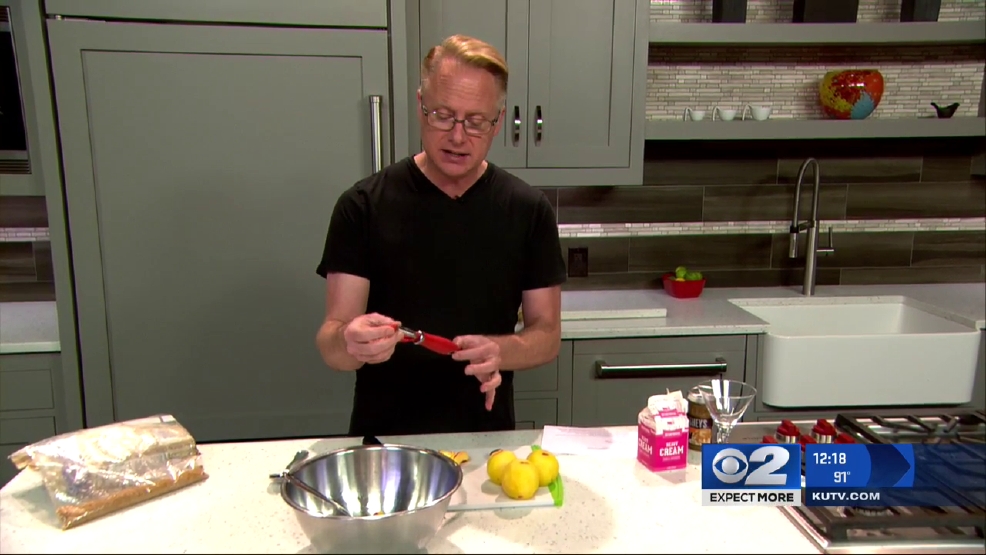 Cooking with Chef Bryan: Chocolate caramel fresh peach parfaits | KUTV