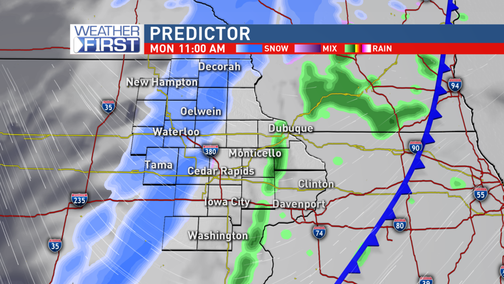 Dramatic weather change through the day | KGAN