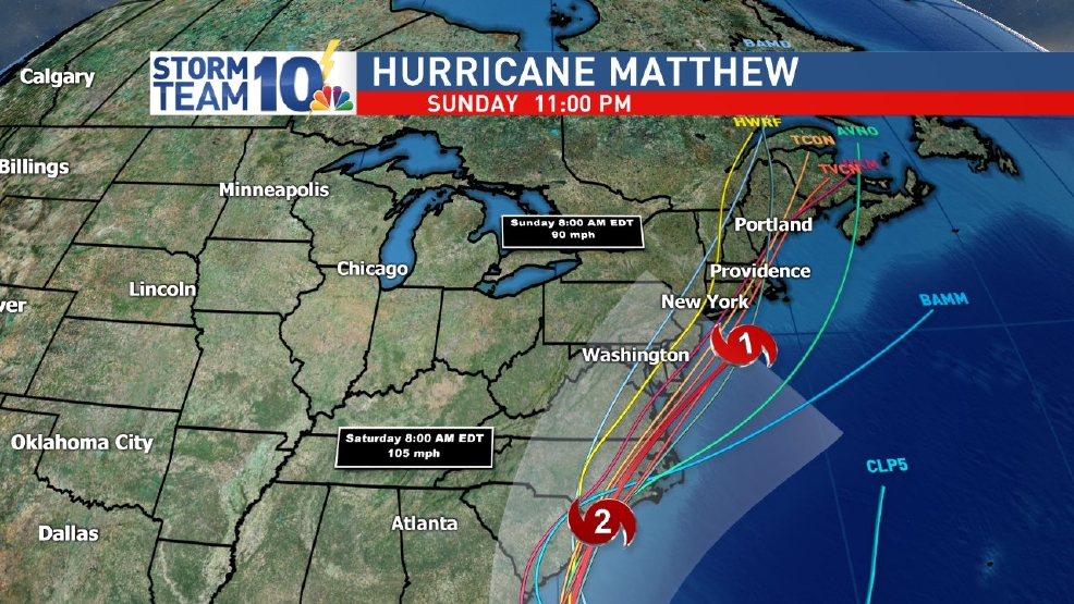 NBC 10 News tracks Hurricane Matthew | WJAR